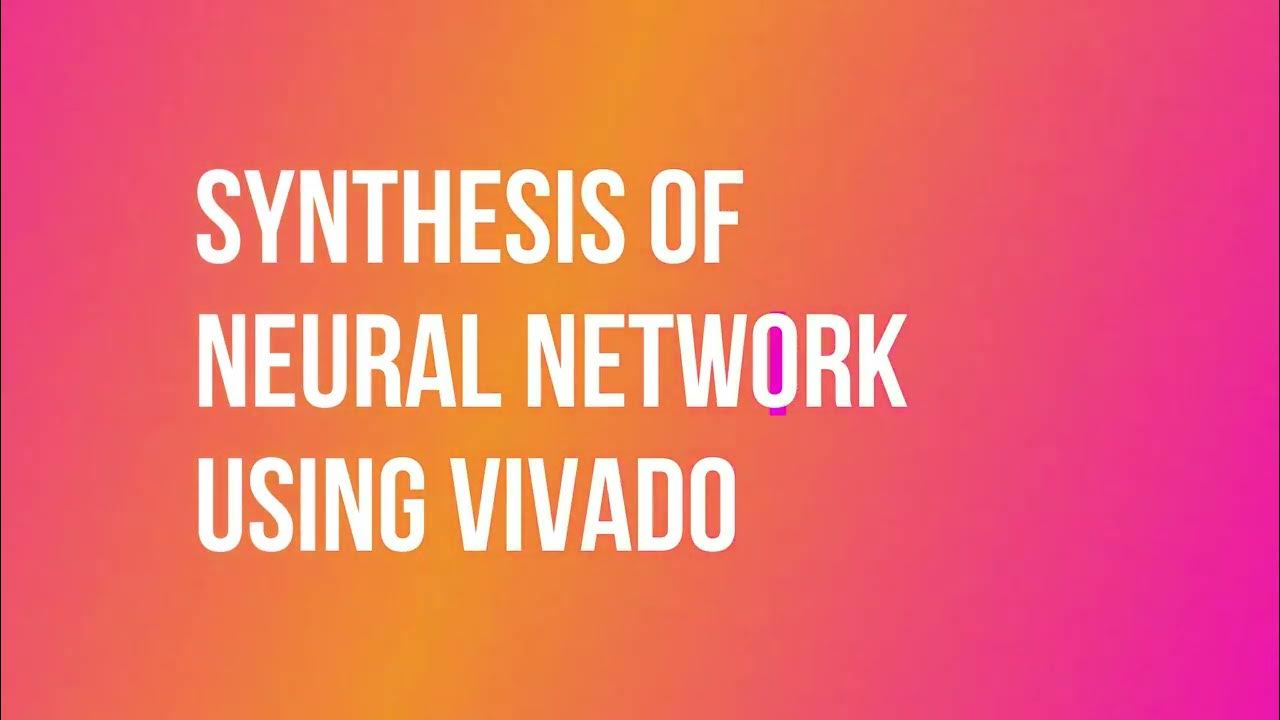 Vivado Verilog implementation of Neural Network : Code available - YouTube