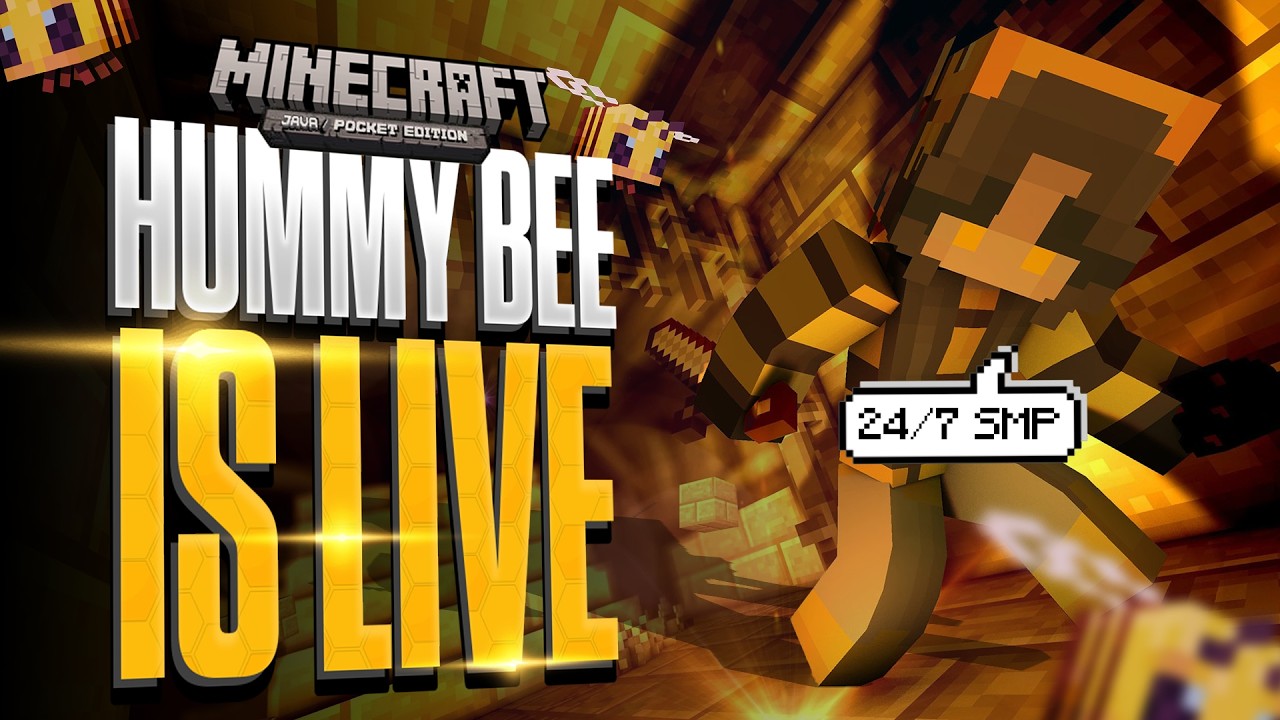 🔴 Live : 24/7 Joinable Minecraft Server (PUBLIC) Java+PE | #gamergirl # ...