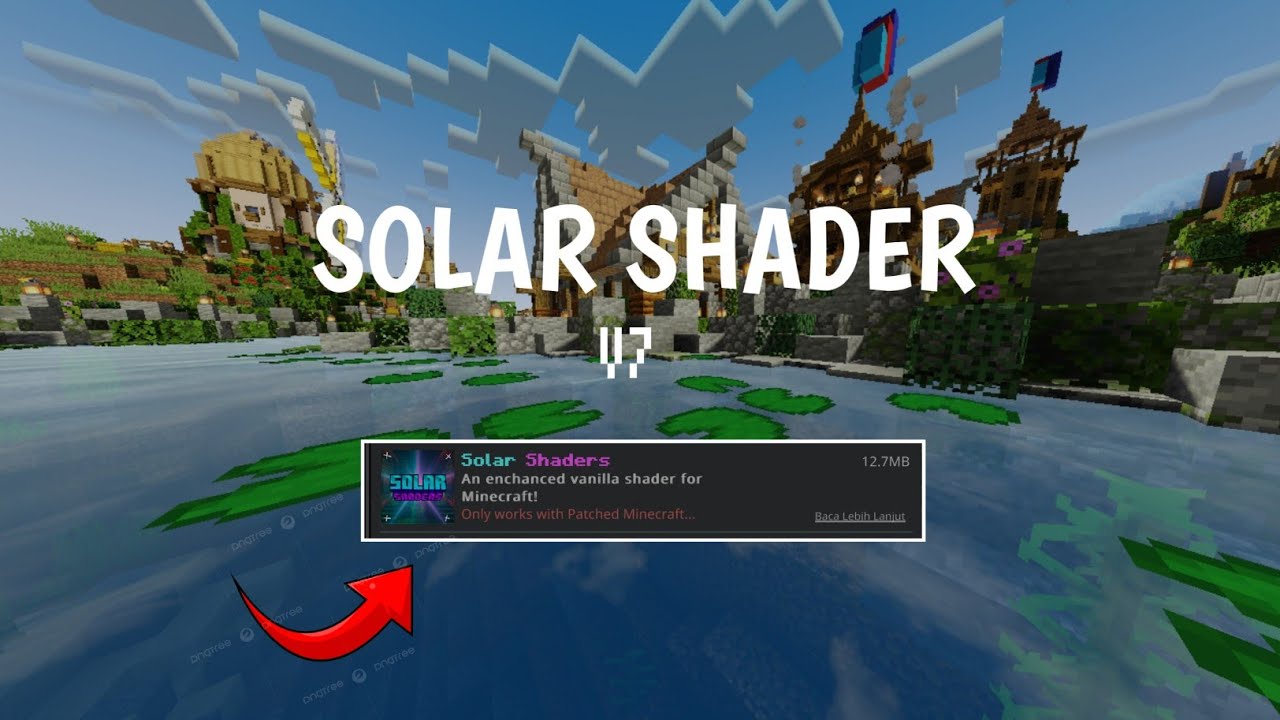 BEST SHADER FOR MINECRAFT PATCH 1.21 || SOLAR SHADER V7 || SHADER MCPE ...