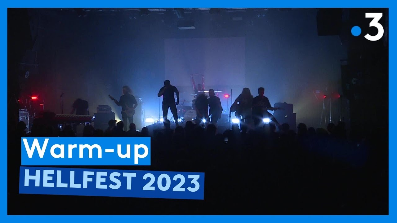 Le bus tour du Warm-up Hellfest 2023 en tournée - YouTube