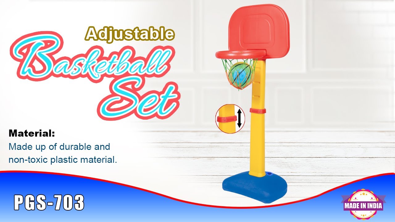 ADJ. BASKETBALL SET (PGS-703) Assembling - YouTube