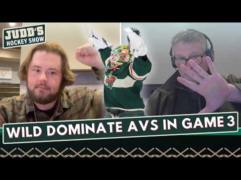 Minnesota Wild DOMINATE in Game 3 win against Colorado Avalanche!