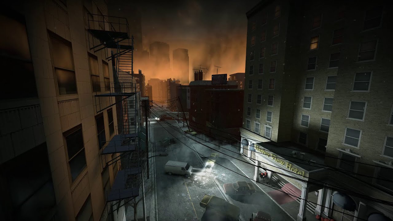 Abandoned City | Eerie Ambience | 3 Hours - YouTube