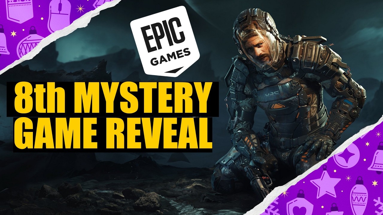 8th MYSTERY GAME REVEAL ( The Callisto Protocol ) | EPIC GAMES MYSTERY ...