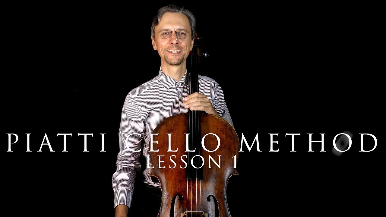 A.Piatti Method Cello Lesson 1 | Cello Etudes for Beginners | Easy Exercises - YouTube