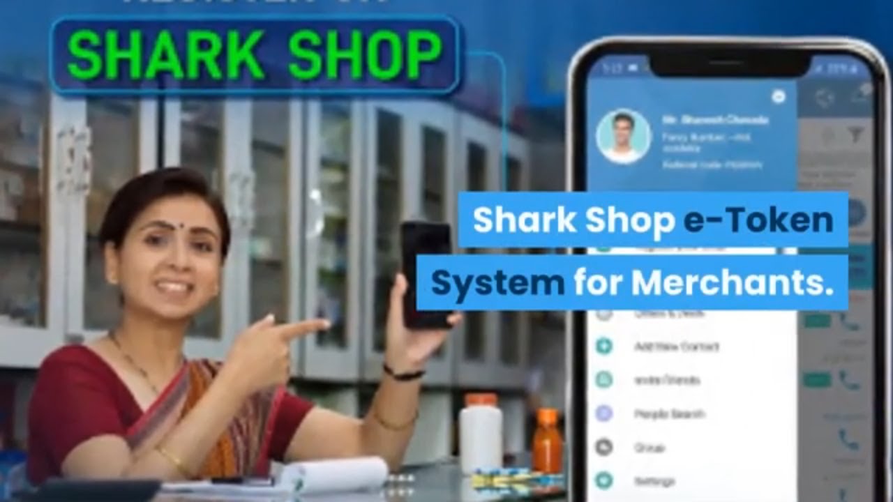 How to Maintain Social Distancing ? | Setup Shark Shop Token (eToken ...