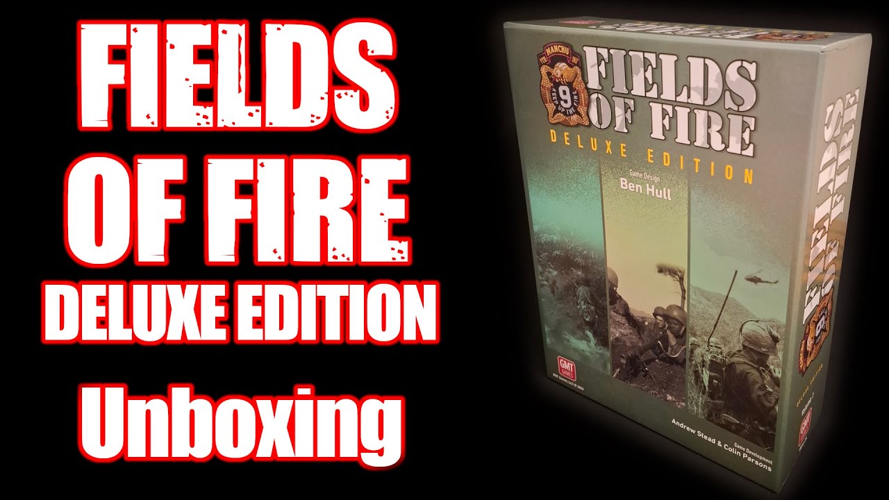 Fields of Fire Deluxe Edition Unboxing - YouTube