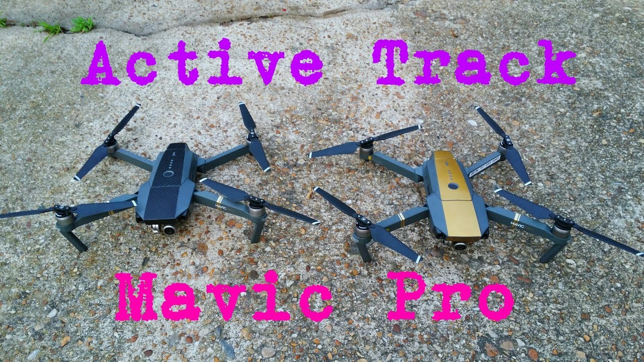 Dji Mavic Pro "Active track" - YouTube