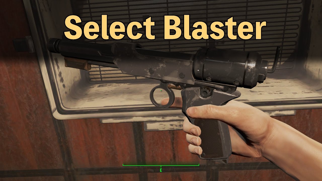 Xbox版Fallout 4 MOD「Select Blaster」 - YouTube