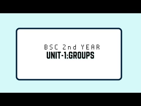 #IIBscMathematics (minor)#commutative (or)Abelian group, order of a ...