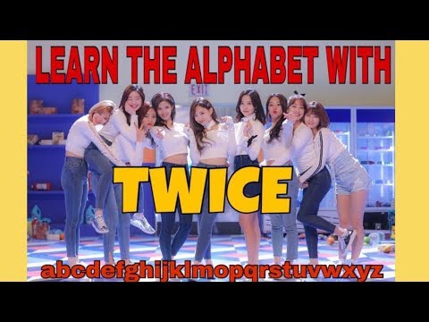 LEARN THE ALPHABET WITH TWICE [ 트와이스 ] - YouTube