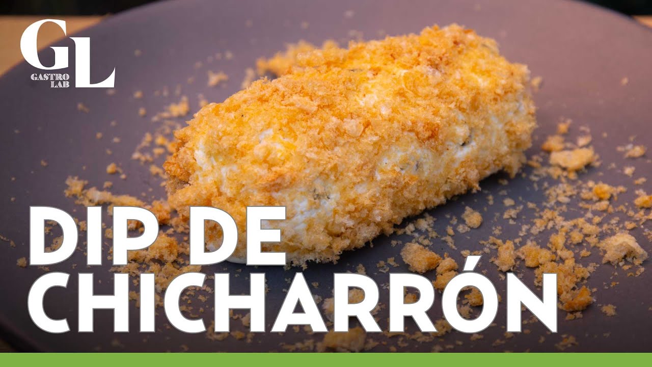 Así de sencillo es preparar un dip de chicharrón con queso crema ...