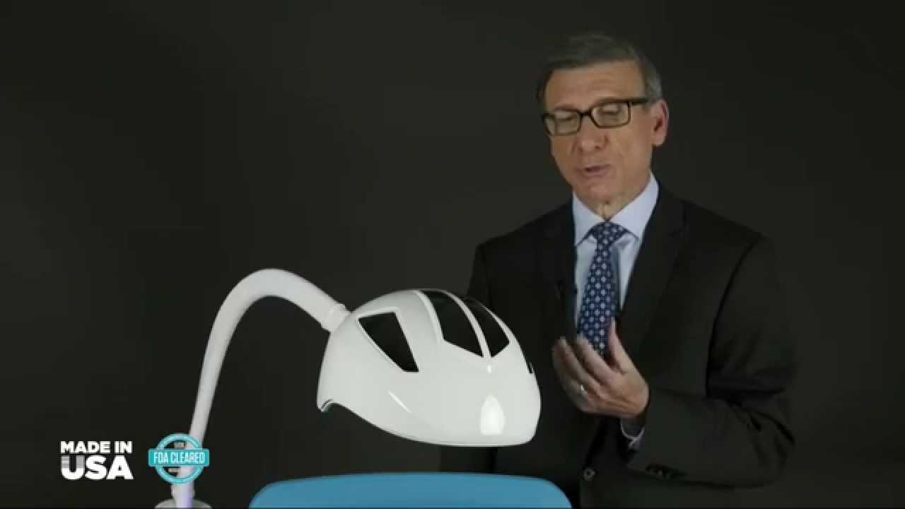 Dr. Bernard Nusbaum on the Capillus272 OfficePro Clinical Office Unit ...