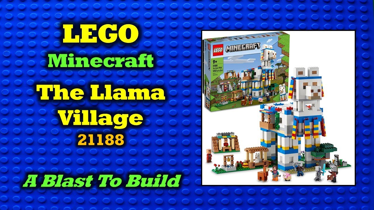 LEGO 21199 - Minecraft The Llama Village - Incredibly Cool Build ...
