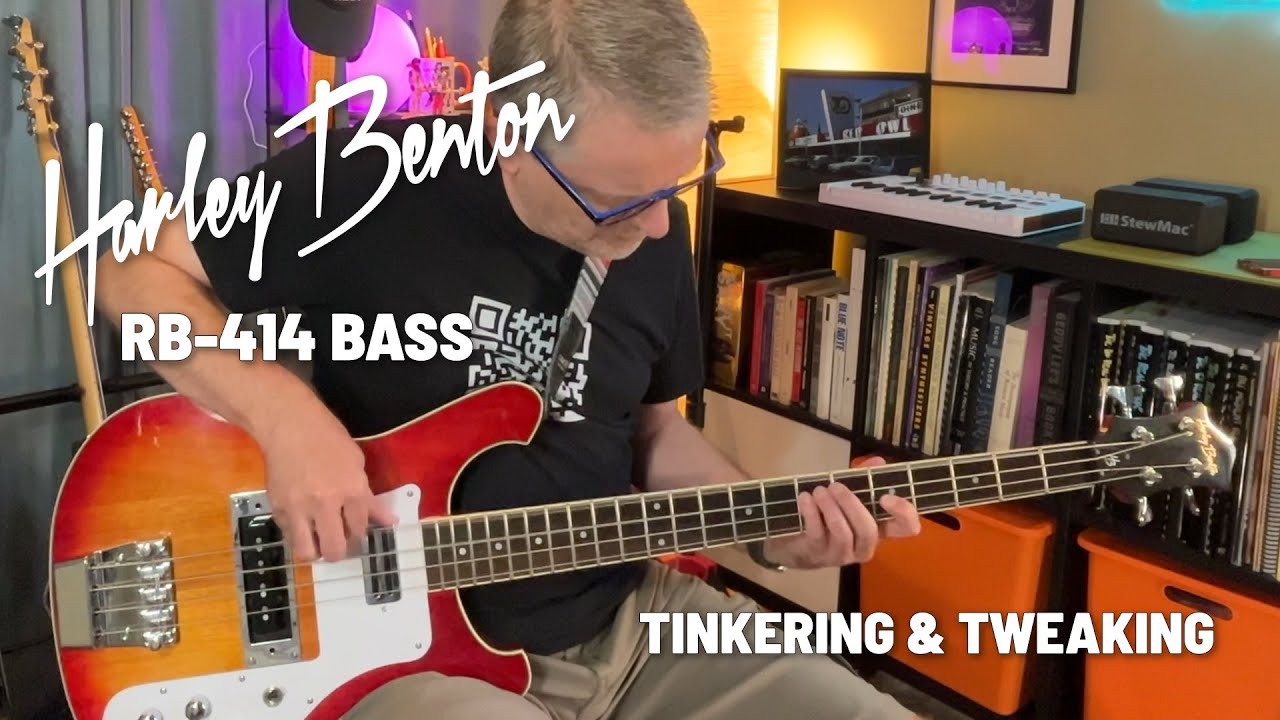 Harley Benton RB-414 Bass — Tinkering and Tweaking a Rickenbacker ...