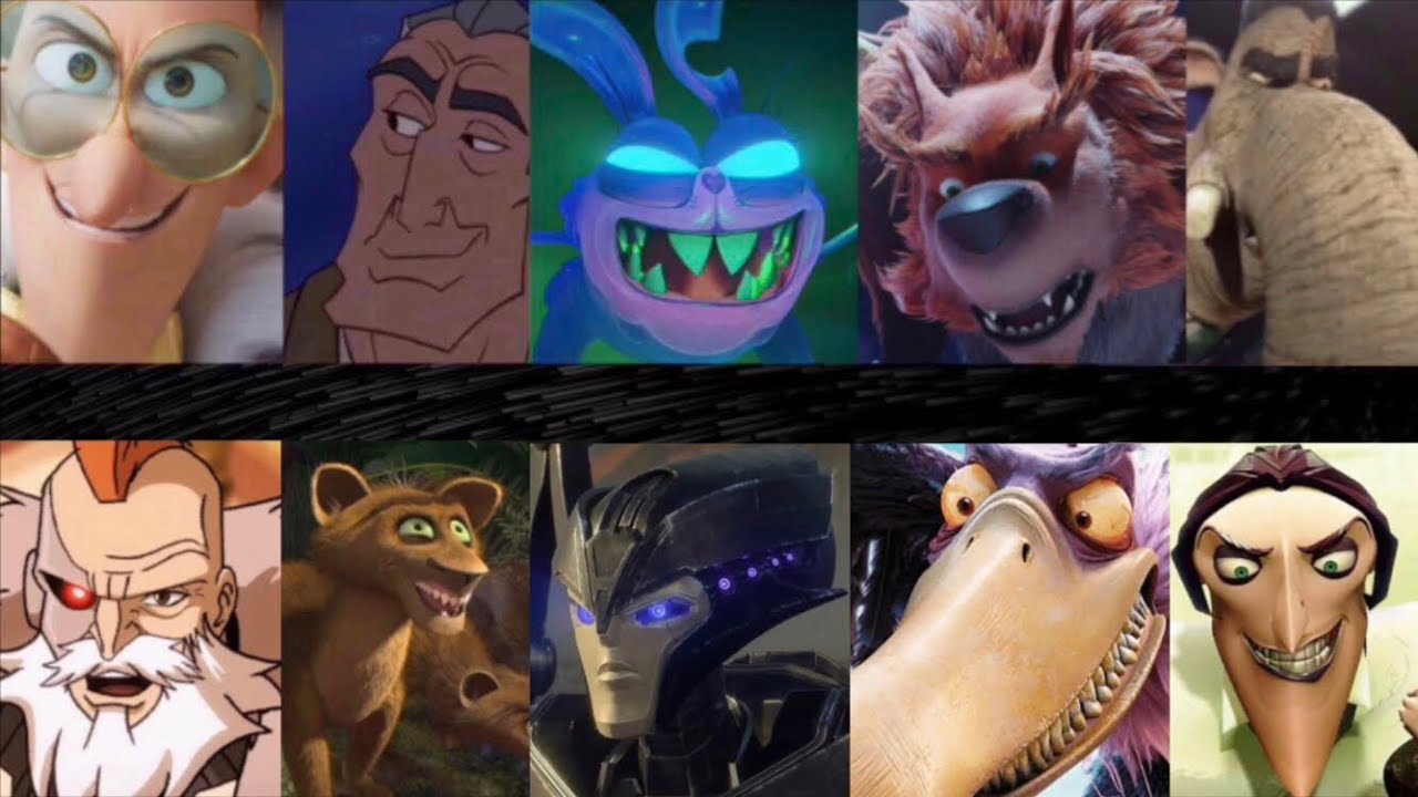 Defeats of my Favourite Villains (Animated Movies: Part 34) - YouTube