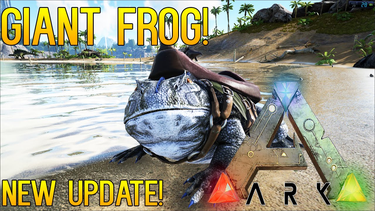 ARK: SURVIVAL EVOLVED | PATCH 216 | GIANT FROG(BEEZLEBUFO) - YouTube