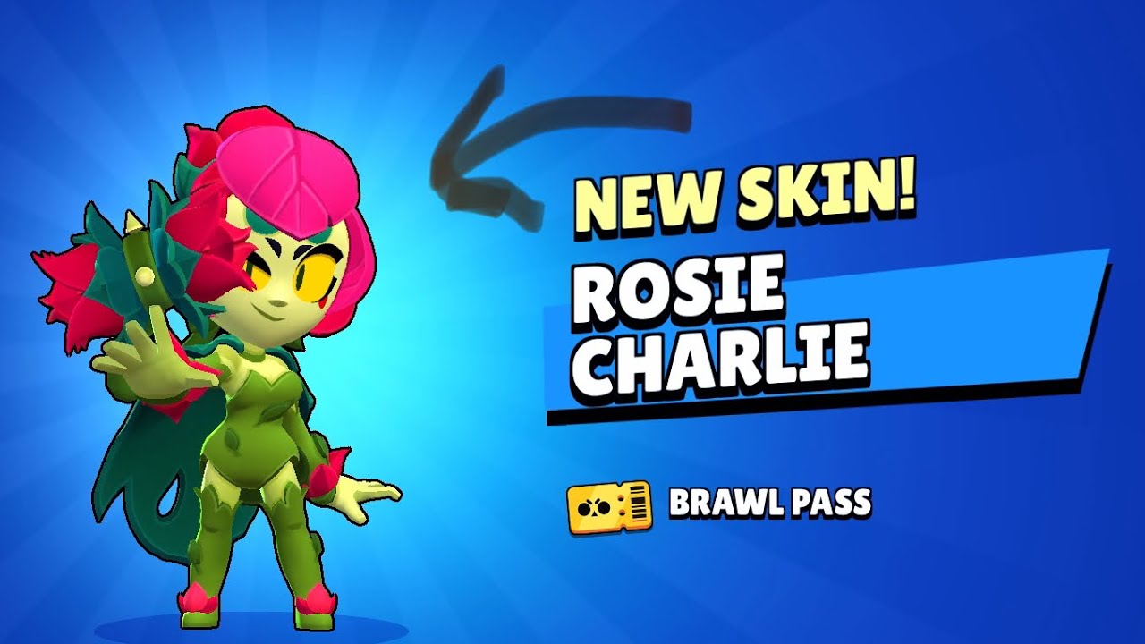 Unlocking ROSIE CHARLIE In Brawl Stars!! (Brawl Pass) #brawlstars - YouTube