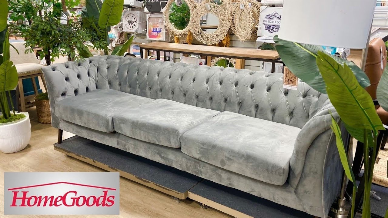 HOMEGOODS SHOP WITH ME FURNITURE SOFAS ARMCHAIRS TABLES LAMPS HOME ...