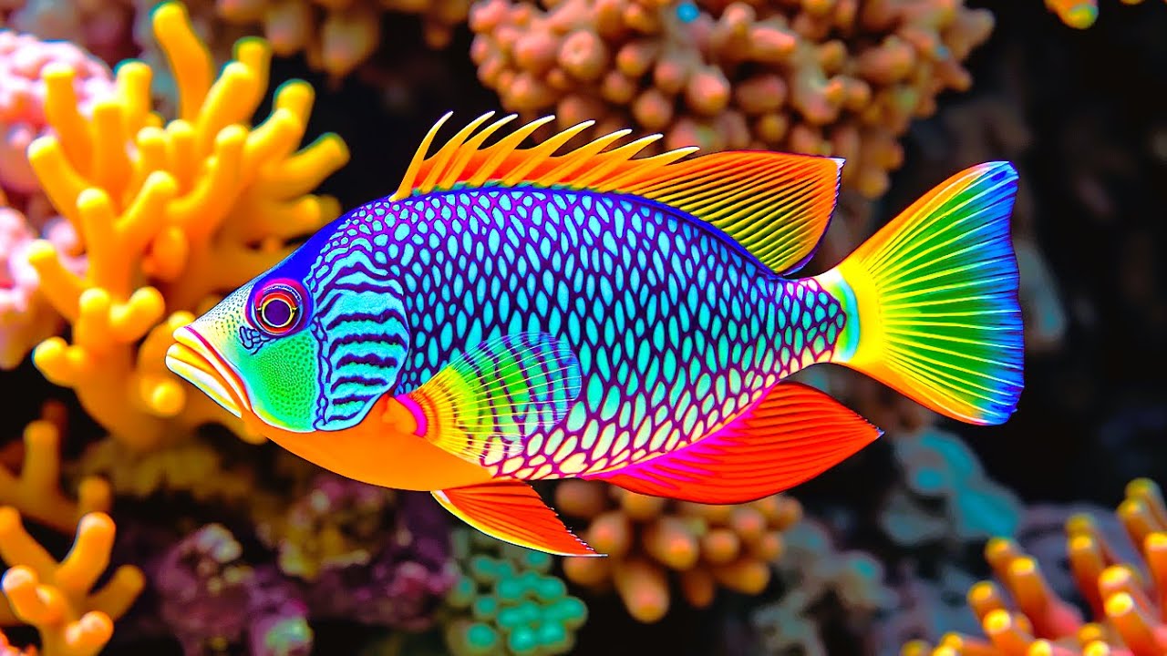 🌟 24/7 Live Ocean Ambience 🐡 – Beautiful Underwater Life and Soothing ...