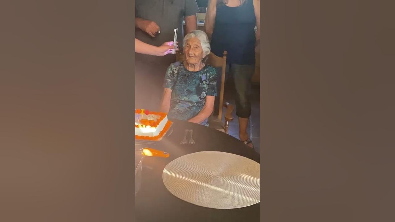 Happy 94th Birthday Grandma Cuca - YouTube