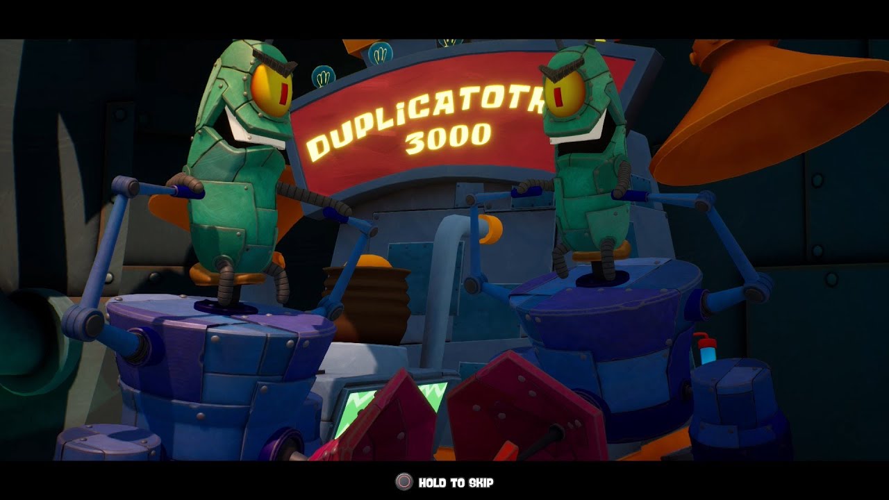 Robo-Plankton - Spongebob Squarepants Battle for Bikini Bottom ...
