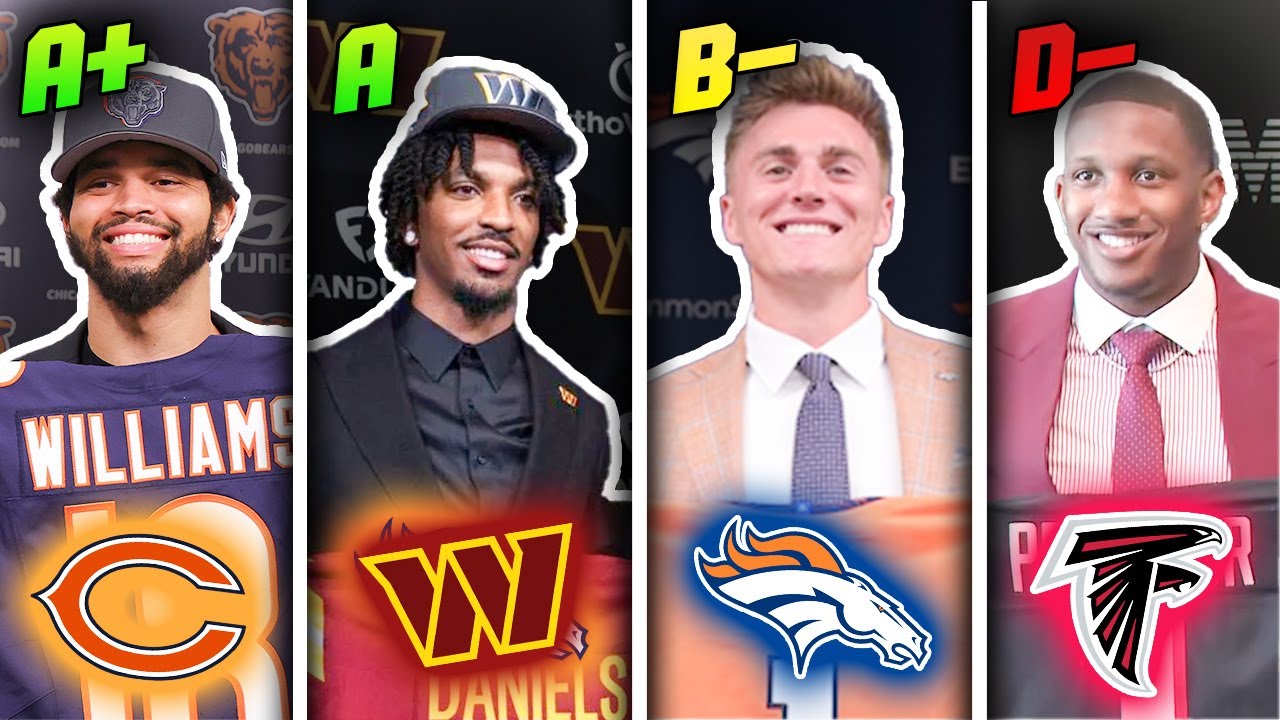 Final Grades For All 32 NFL First-Round Picks From The 2024 Draft - YouTube