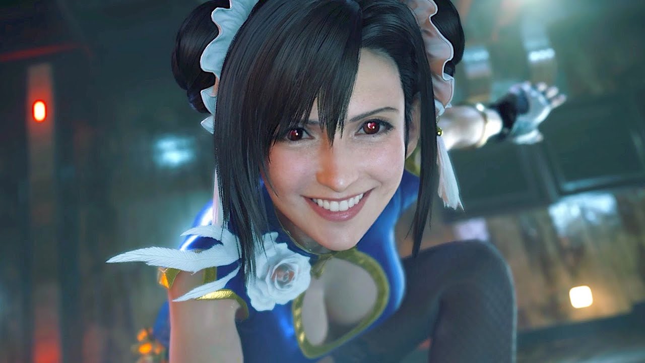Tifa as Chun Li - Final Fantasy 7 Remake PC MOD - YouTube