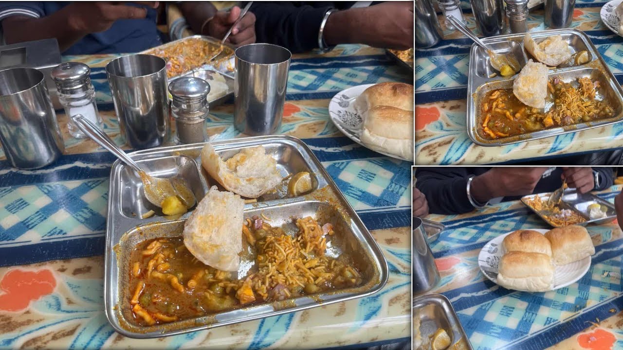 Misal Pav Thane|Misal Pav With Friends - YouTube