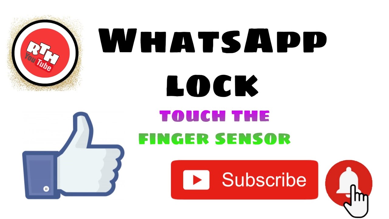 How to use finger sensor lock - YouTube