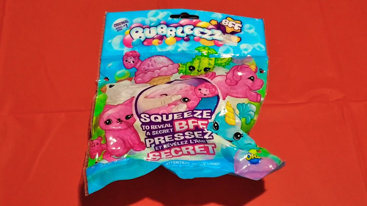 UNBOXING FUN BUBBLEEZZ SECRET BFF ORBEEZ TOY!!! - YouTube