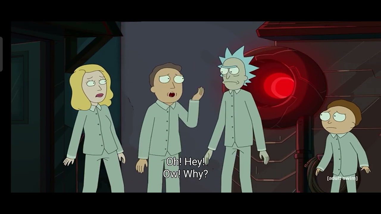 Rick and Morty | Rick slaps Night Jerry - YouTube