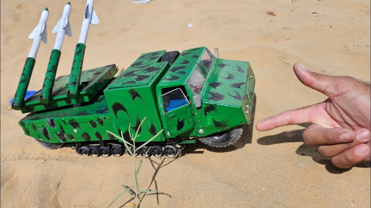 Desert Army Track Project || Science Project Army Tank - YouTube