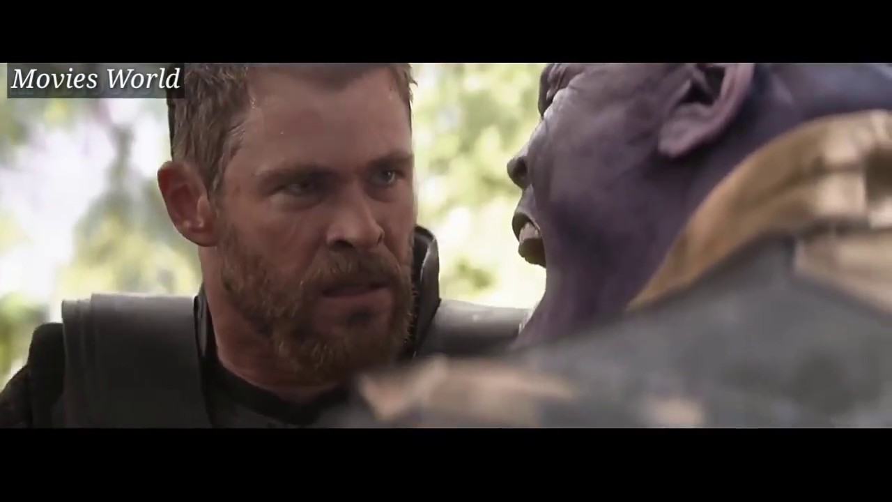 Thor Fight Scenes In Avengers Infinity War - YouTube