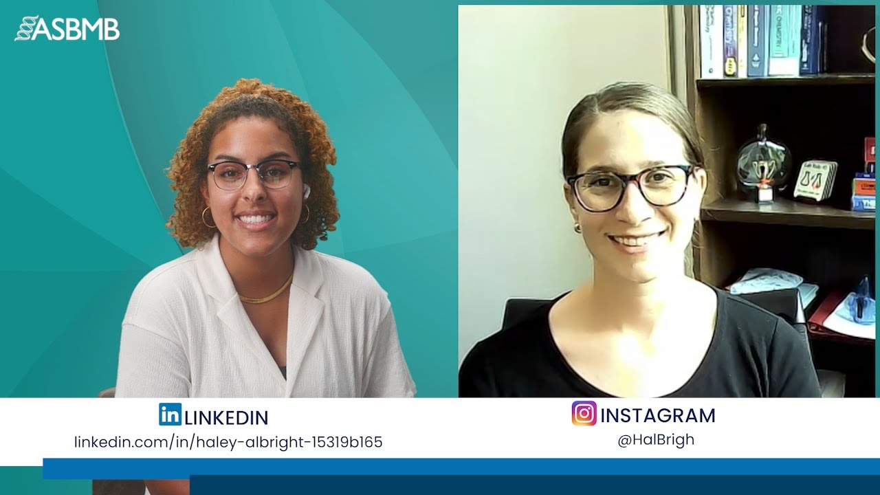 ASBMB Outreach Spotlight with Haley Albright - YouTube