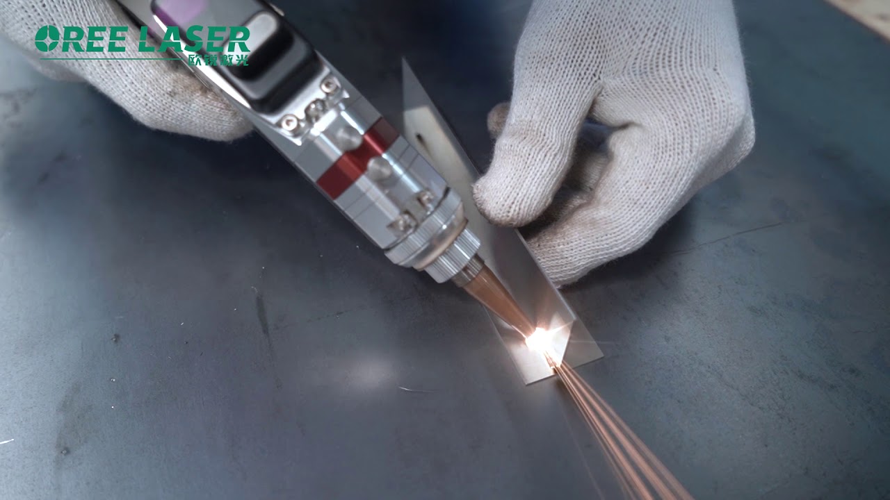 Oree Laser OR-HW fiber welding machine for SS - YouTube