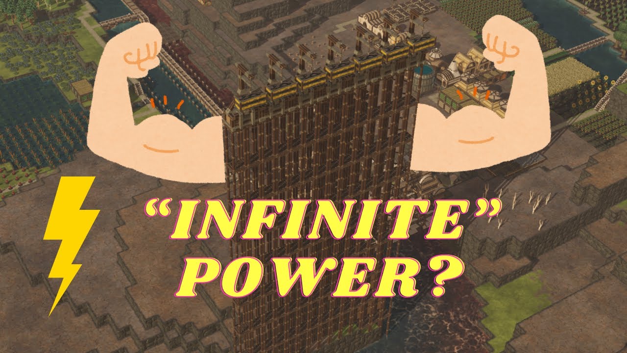 Timberborn S1 E6 (Gravity Battery & Automated Sluices) - YouTube