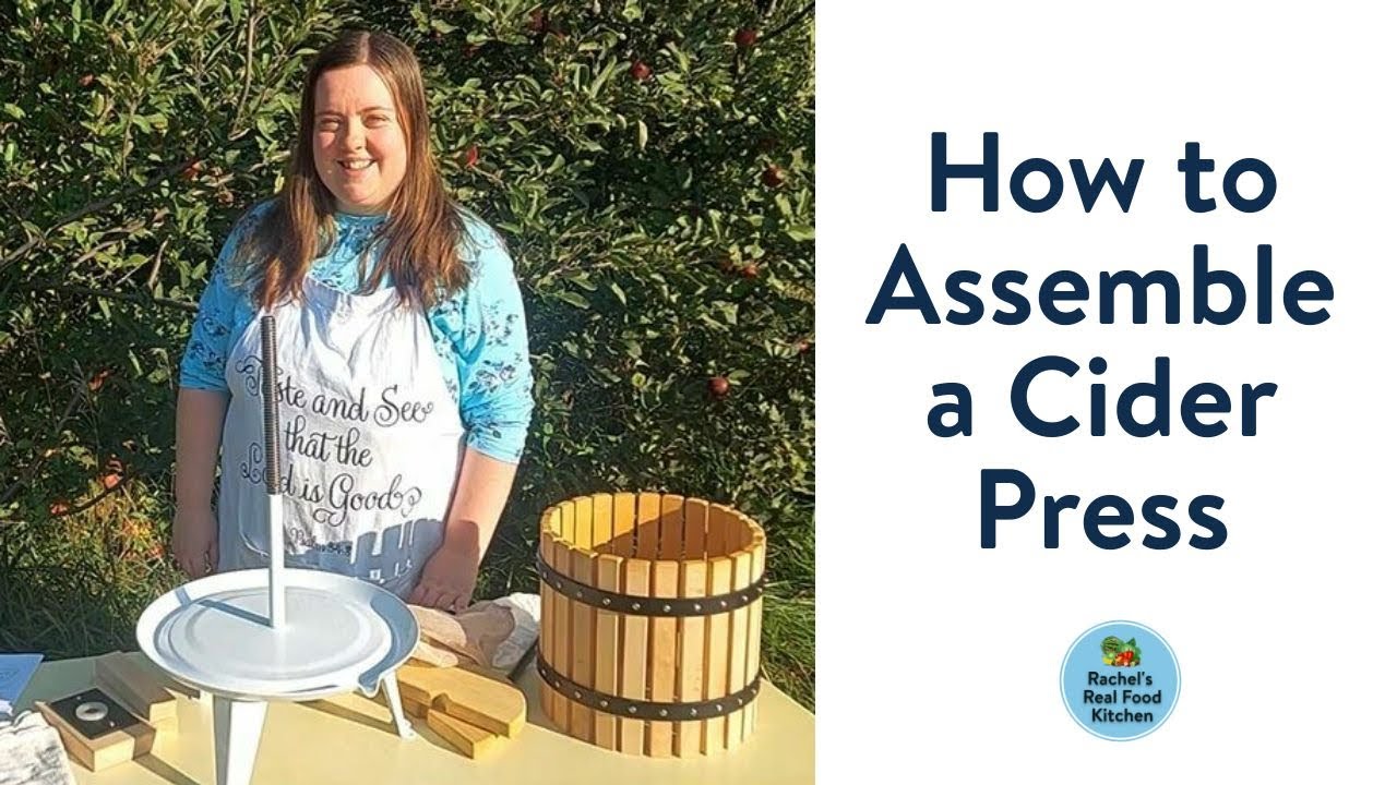 How to Assemble a Cider Press 🍎 | Put Together a Squeeze Master Fruit ...