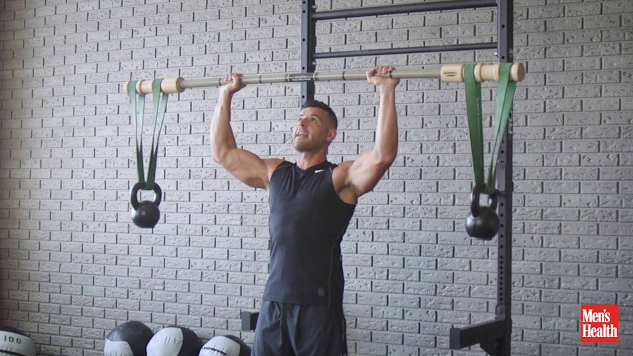 Oscillating Bandbell Overhead Press - YouTube