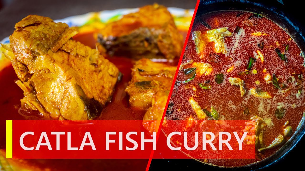Catla Fish Curry |കട്‌ല മീൻ മുളകിട്ടത്‌ | Katla Fish Curry | Kerala ...