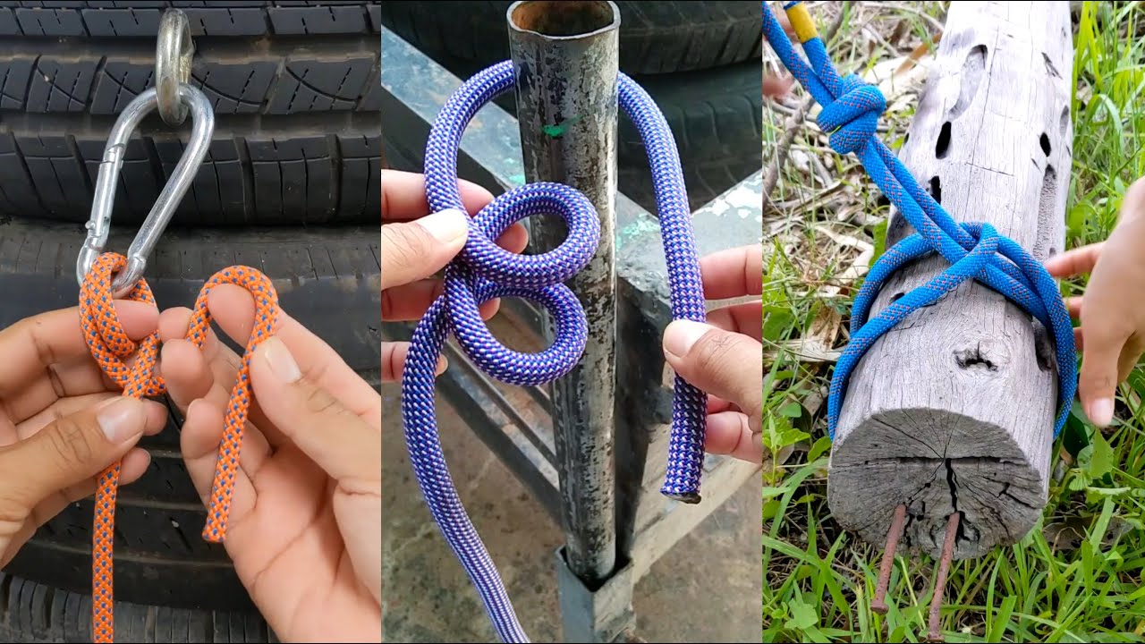 THESE KNOTS ARE VERY USEFUL IN LIFE. - YouTube