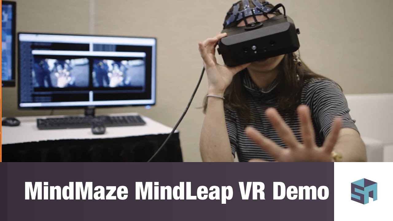 MindMaze MindLeap VR Demo - YouTube