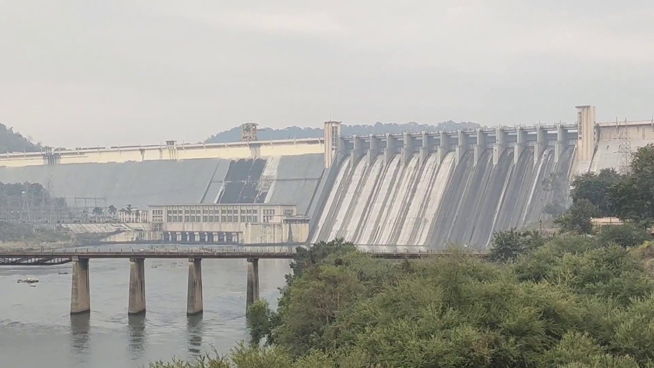 Rihand dam and Rihand rivar in Sonbhadra - YouTube
