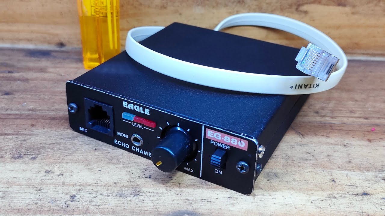 ECHO CHAMBER EAGLE EG-880 GANTI KIT ECHO BARU - YouTube