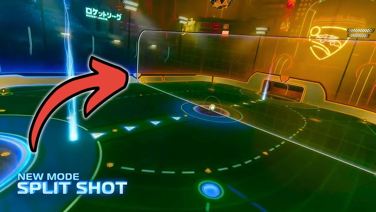 NEW "SPLIT SHOT" GAME MODE COMING IN SEASON 17 IN ROCKET LEAGUE!! - YouTube