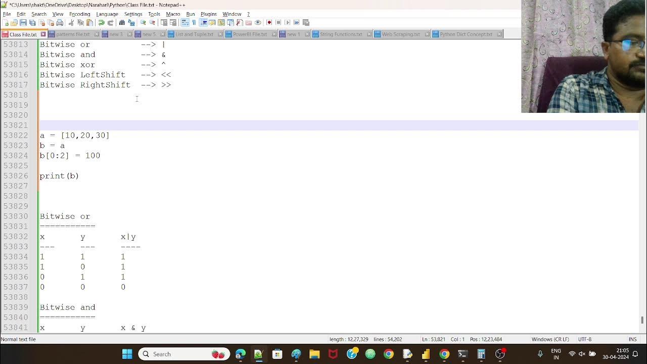 Day - 7 : Python by Mr. Narayana || Narayana Tech House || 9010607010 - YouTube
