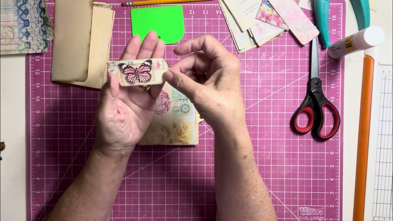 Let’s Create An Altered File Folder Folio Part 2 - YouTube