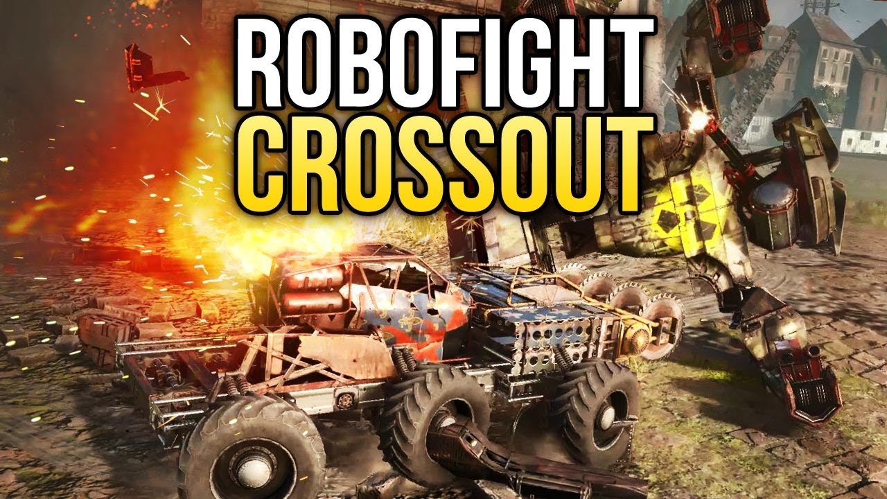 Crossout Robofight: МИНОТАВР vs НАДСМОТРЩИК - YouTube