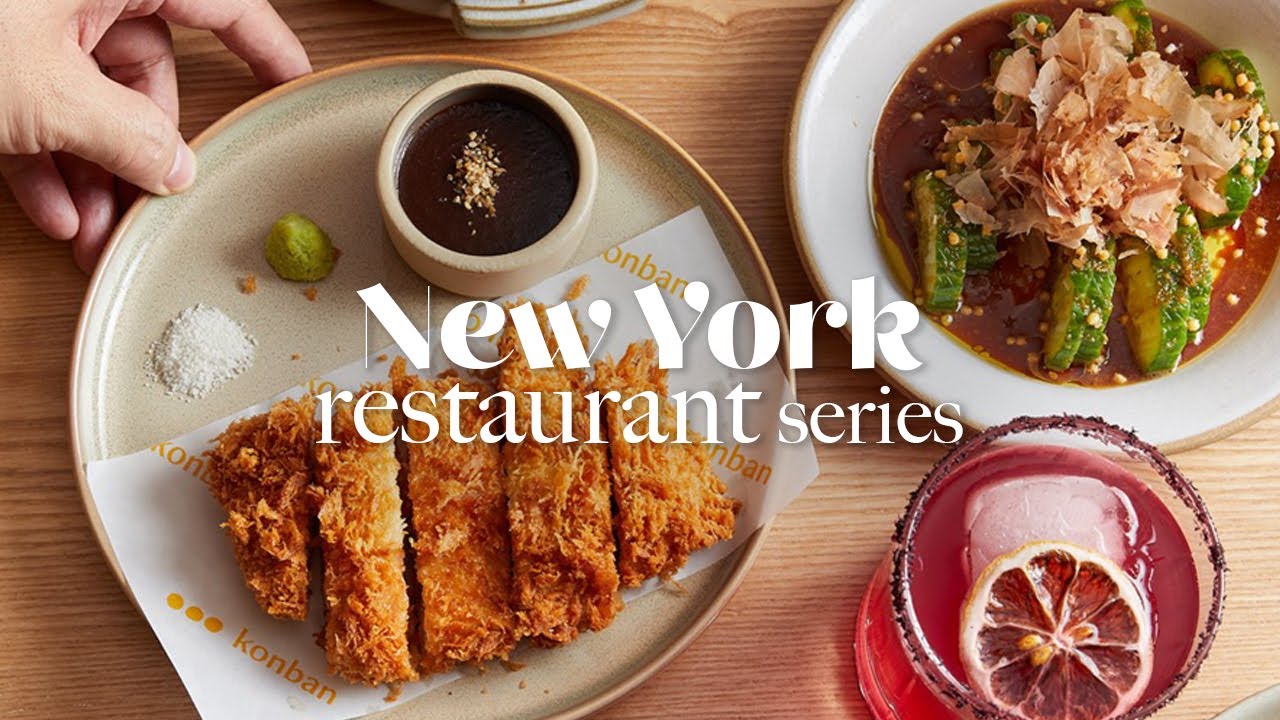 [뉴욕맛집]오픈 한달만에 대박 난 서울에서 온 카츠맛집 콘반 Konban🥢 - YouTube