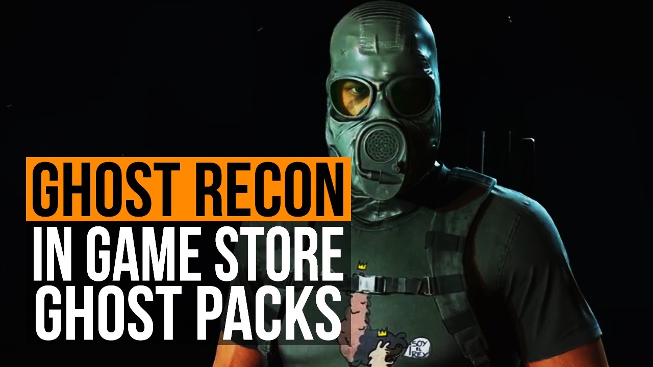 Ghost Recon Wildlands Store! Ghost Recon Wildlands Ghost Packs ...